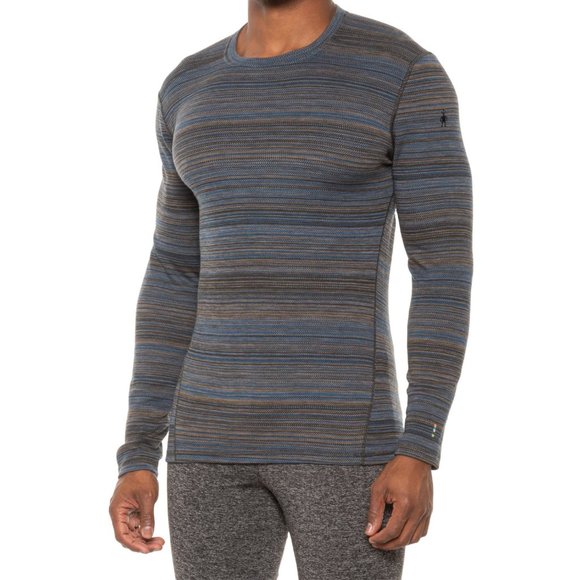 Smartwool | Shirts | Nwt Smartwool Merino 25 Pattern Base Layer Top ...